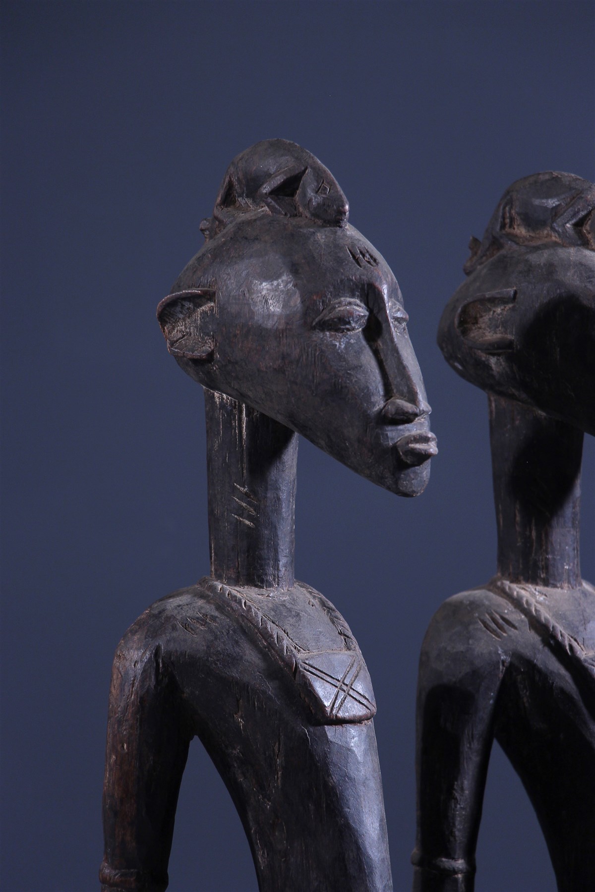 Joueurs de Balafon Senoufo (10170) - Statues africaines Senoufo