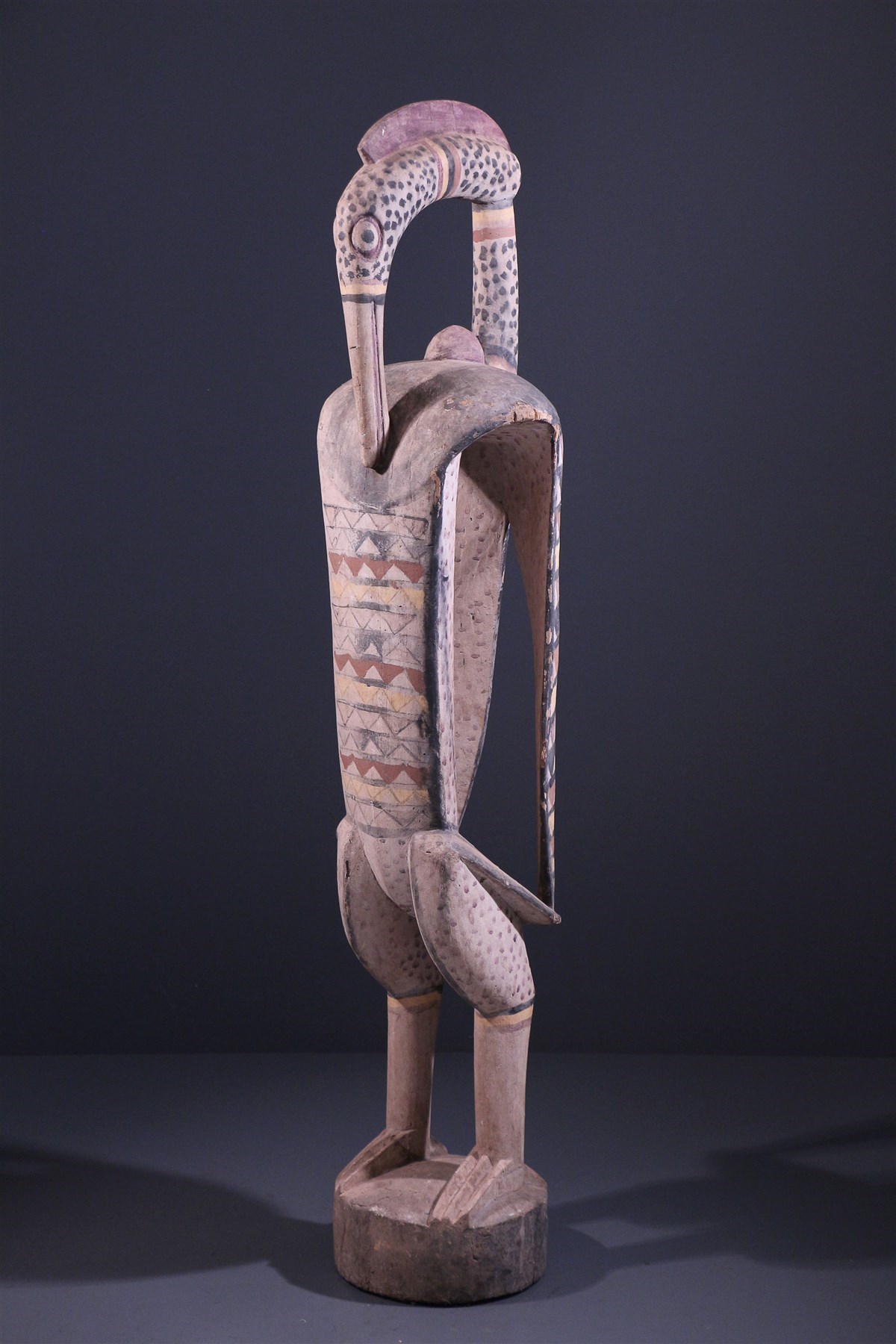 Grand Calao Senoufo (10317) - Statues africaines Senoufo - Art africain