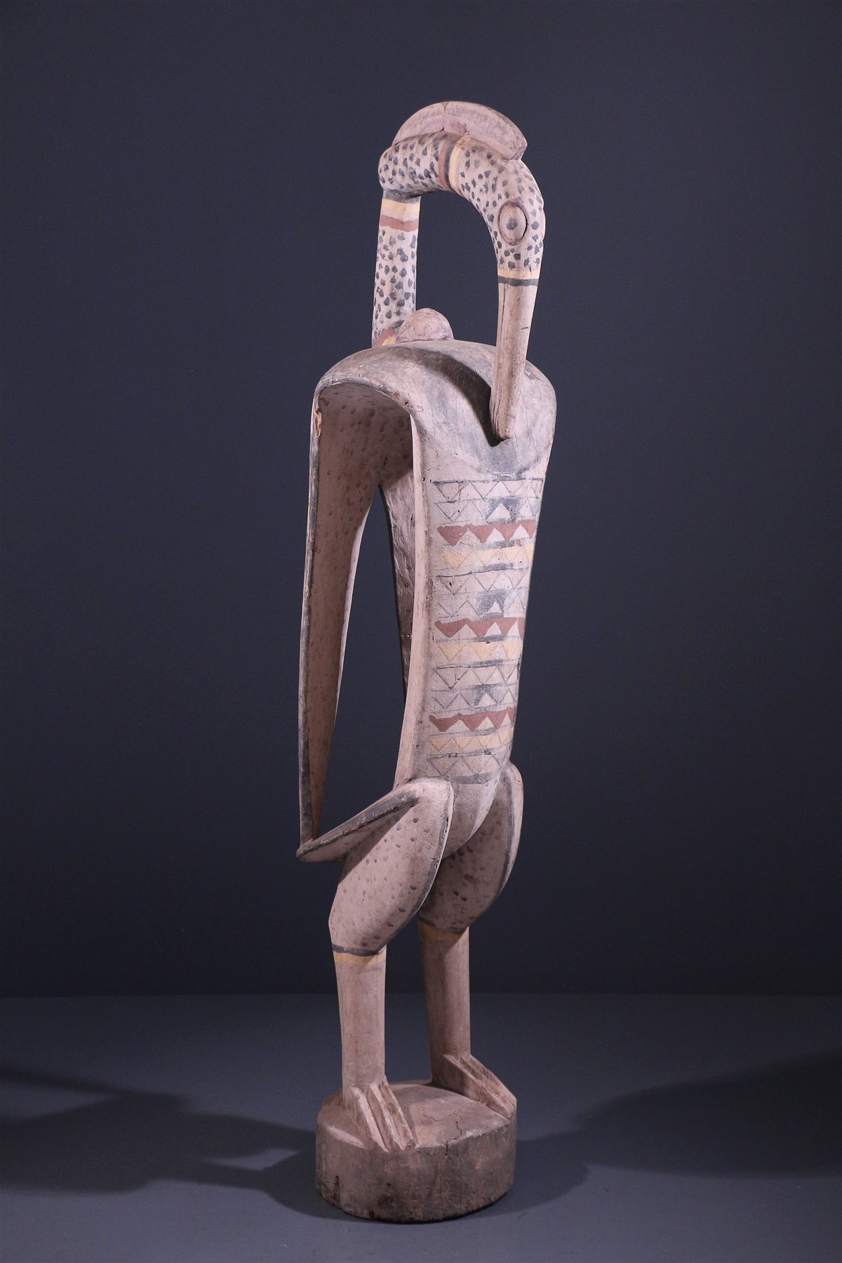 Grand Calao Senoufo (10317) - Statues africaines Senoufo - Art africain