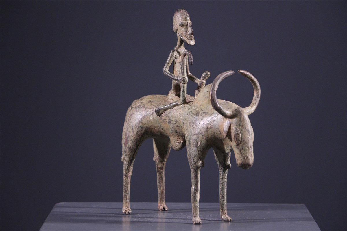 Animal mythique Dogon (10424) - Bronze africain Dogon - Art africain