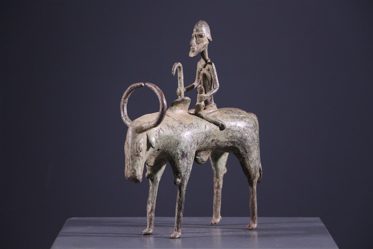 Animal mythique Dogon (10424) - Bronze africain Dogon - Art africain