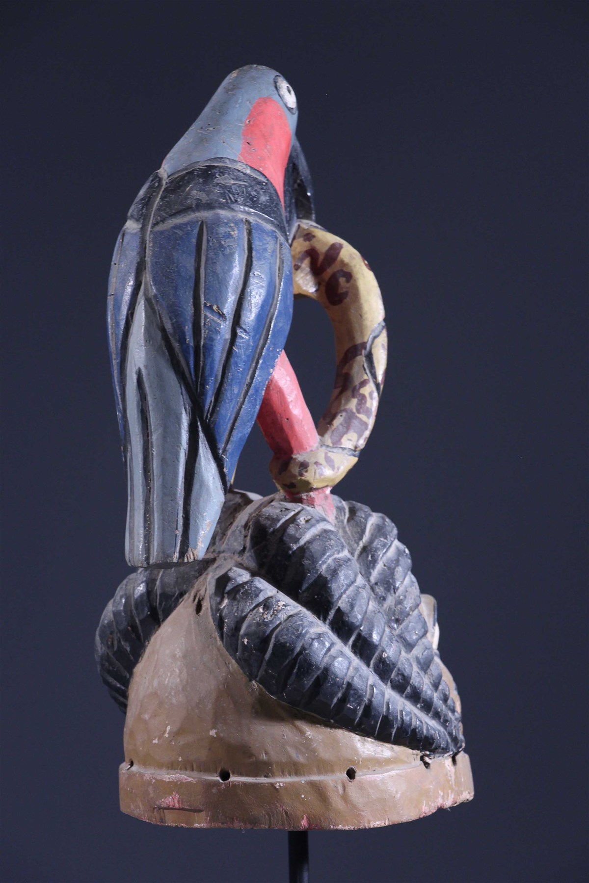 Masque Gelede Yoruba (10603) - Masque africain Yoruba - Art africain