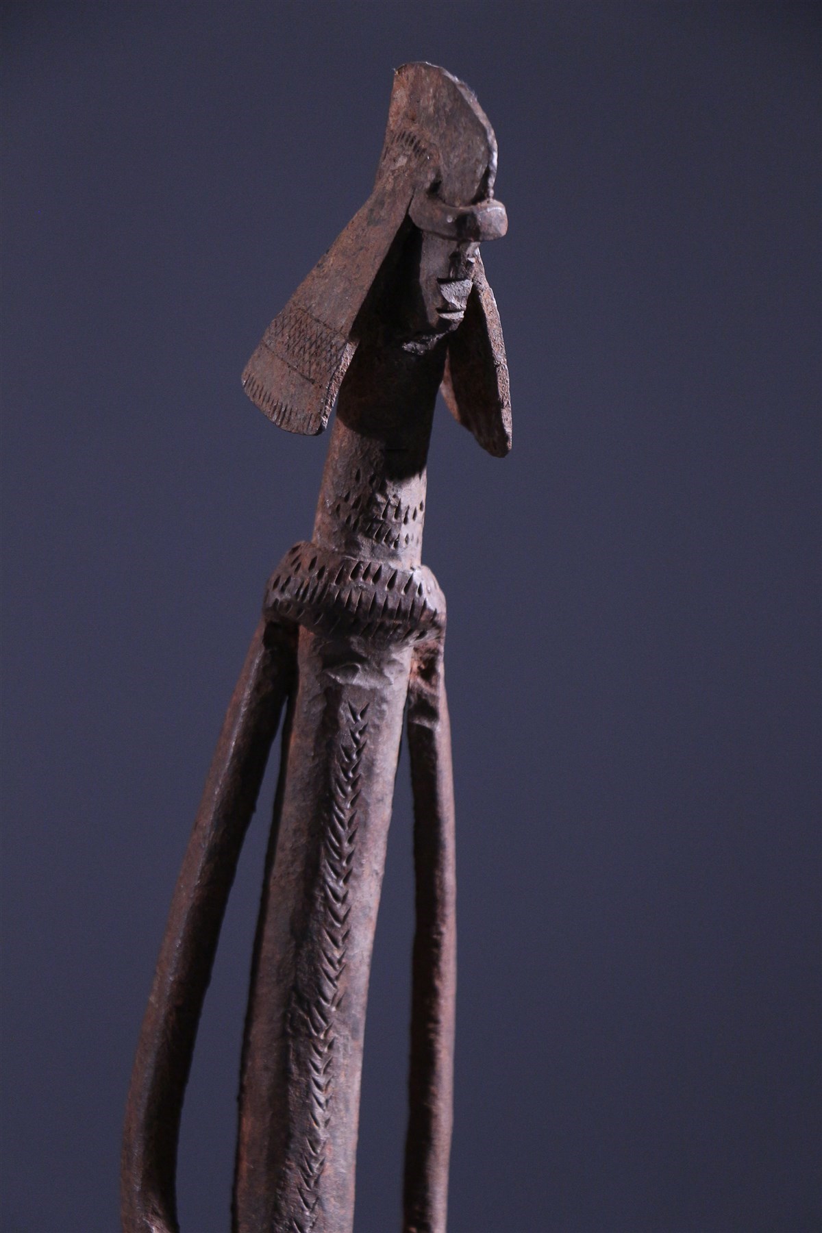 Statue en fer noir Mumuye Iagalagana (10678) - Statues africaines