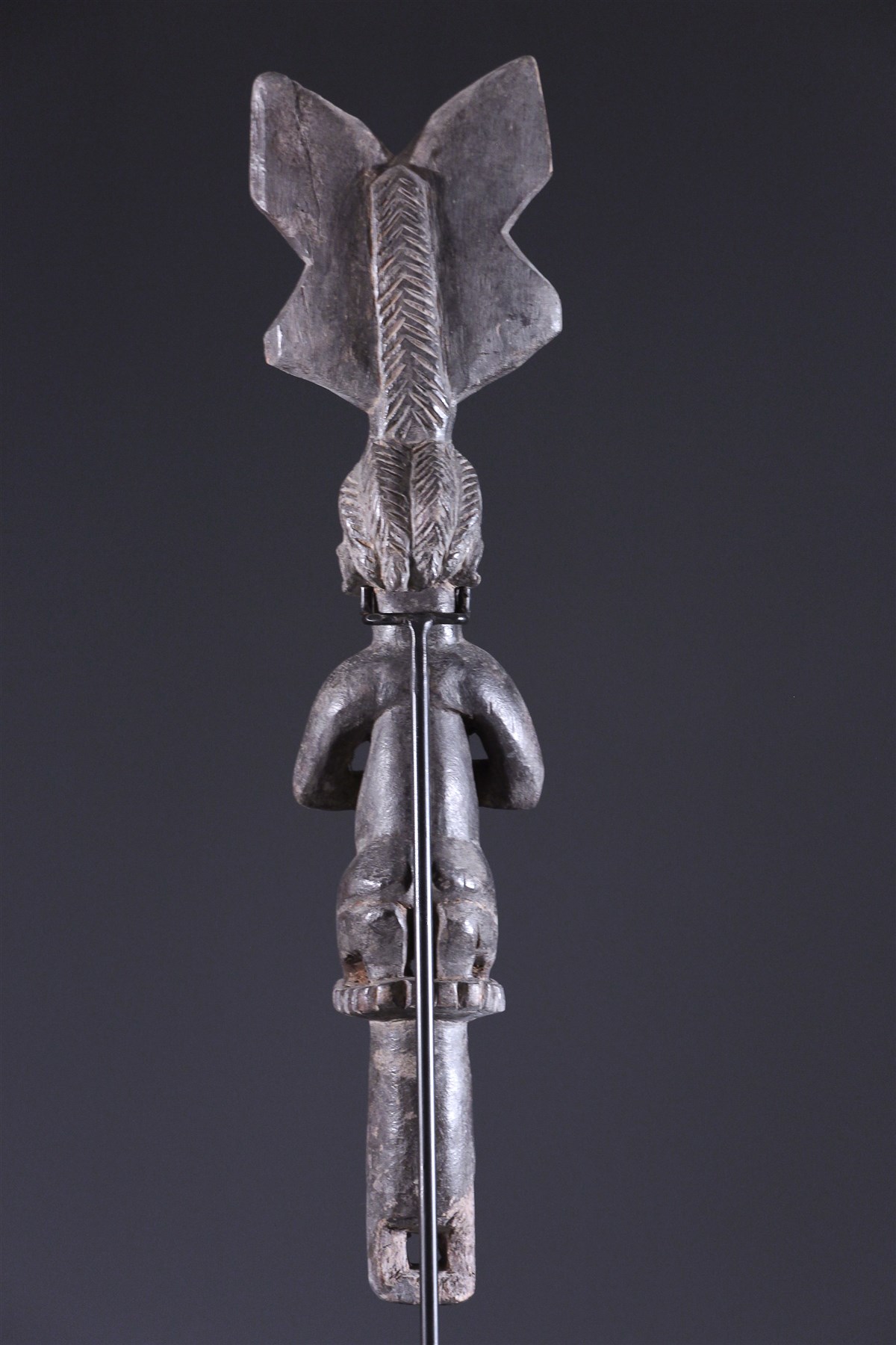 Bâton Oshe Shango Yoruba (10845) - Bâton de commandement, chefferie