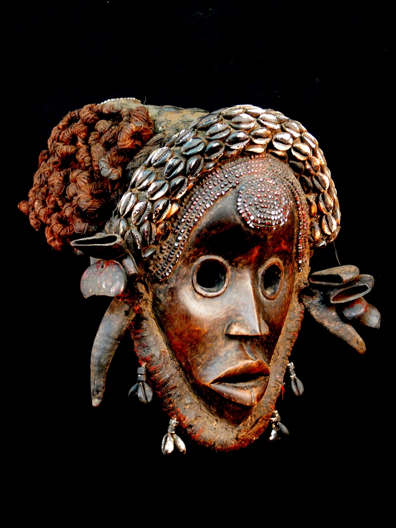 Dan mask (1098) - African mask, tribal art, primitive art Dan