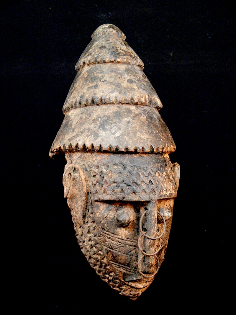 Bambara mask (1099) - African mask, tribal art, primitive art