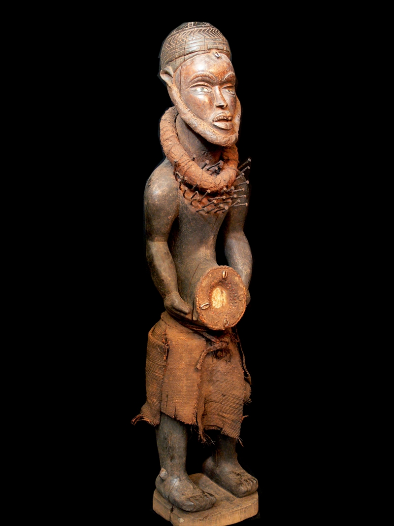 Kongo statue (1125) - African statues : tribal fetish, maternity