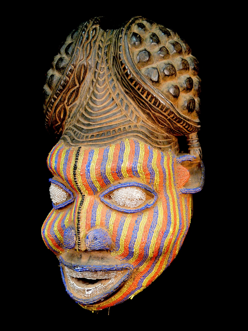 Bamun mask (1127) - African mask, tribal art, primitive art Bamun