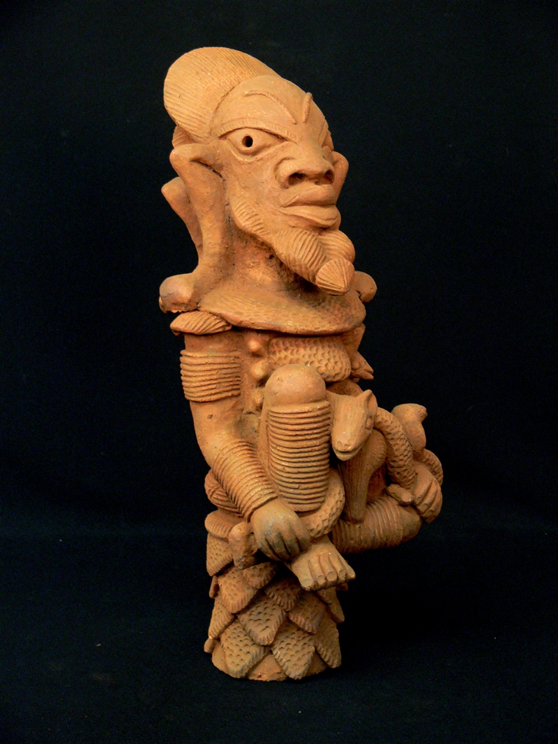 Représentation statue Nok (1131) - Statues africaines Nok - Art africain