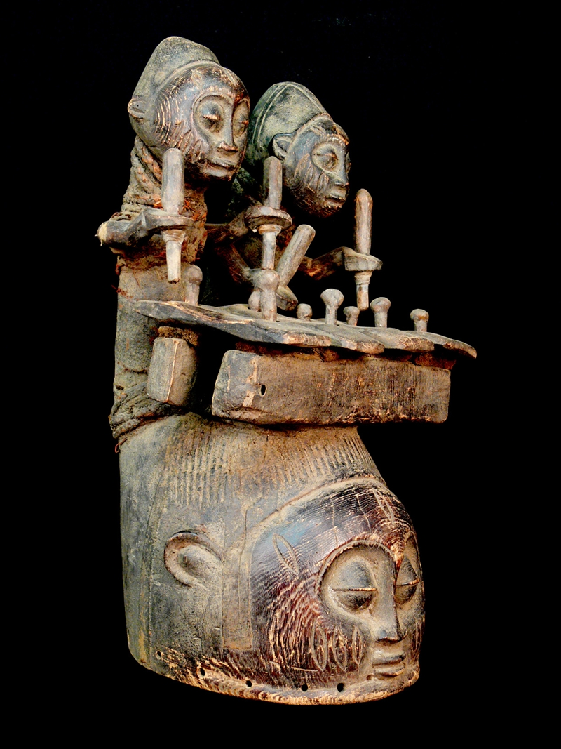 Yoruba mask (1135) - African mask, tribal art, primitive art