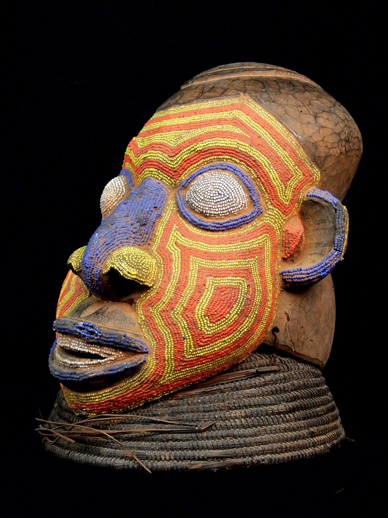 Bamun mask (1146) - African mask, tribal art, primitive art Bamum