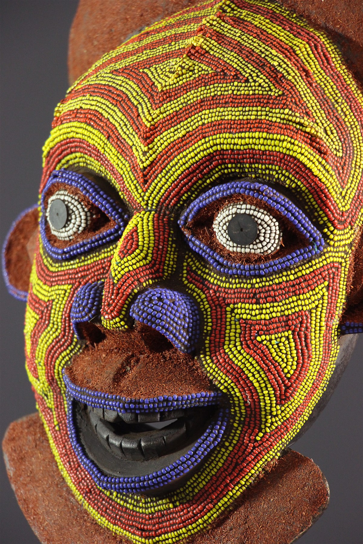 Masque Bamileke (11494) - Masque africain Bamileke - Art africain