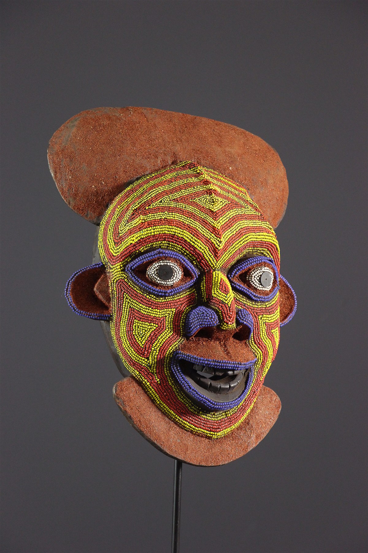 Masque Bamileke (11494) - Masque africain Bamileke - Art africain