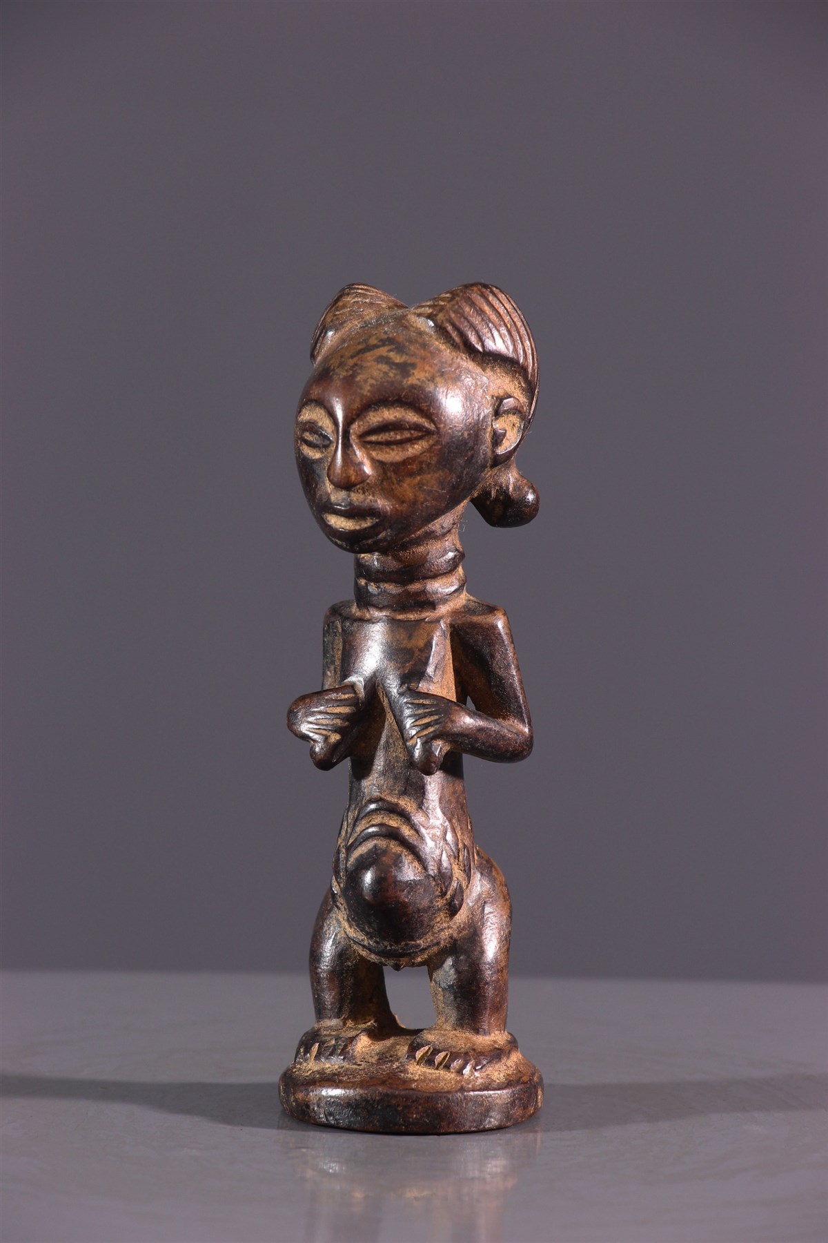 Statuette Luba (11530) - Statuettes Luba - Art africain RDC