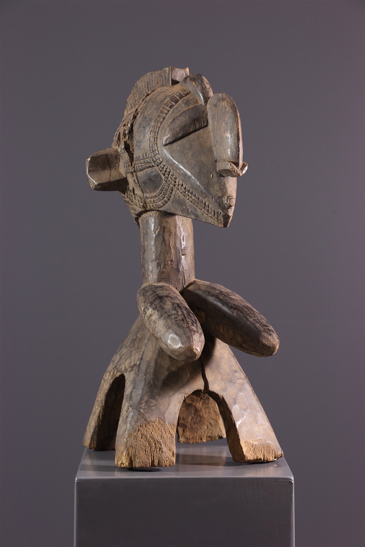 Masque heaume Baga Nimba (11625) - Masque africain Baga - Art africain