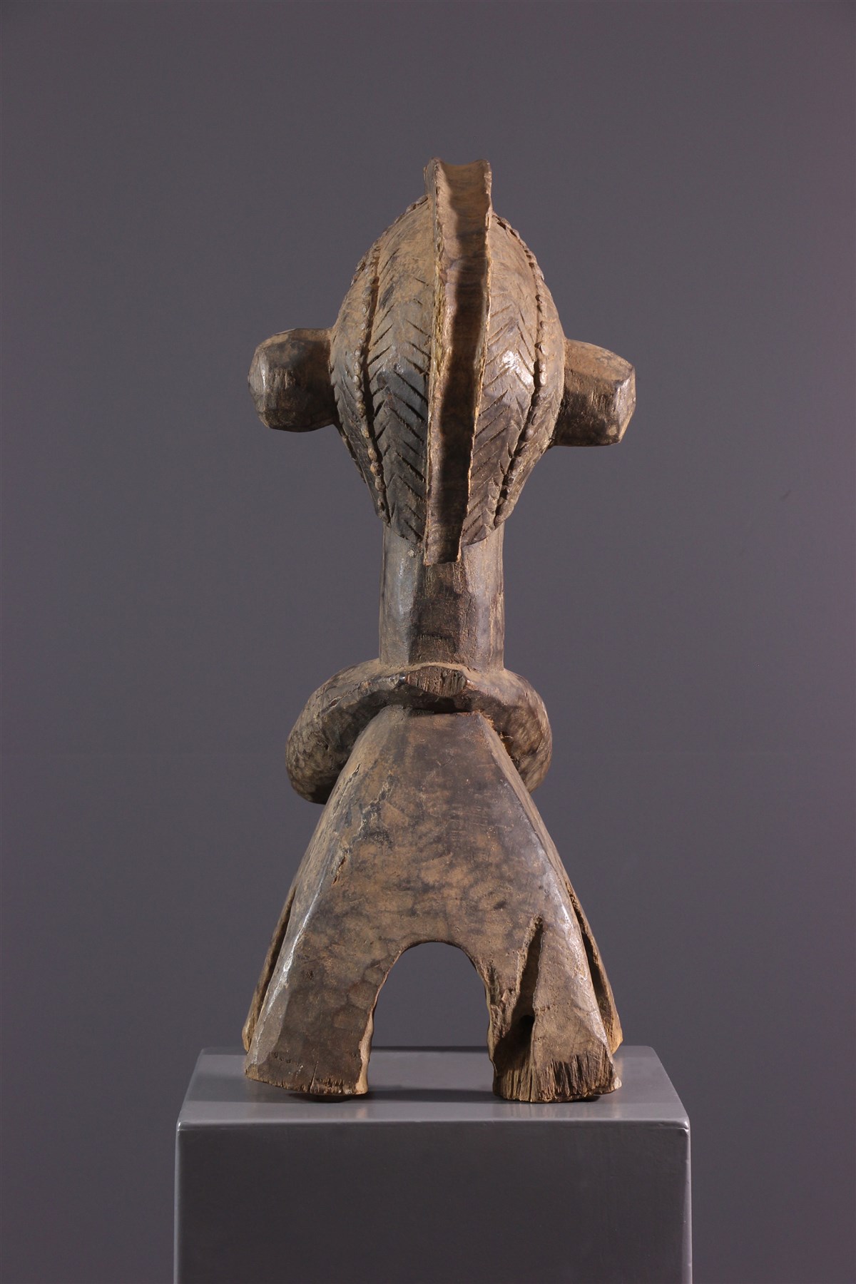 Masque heaume Baga Nimba (11625) - Masque africain Baga - Art africain