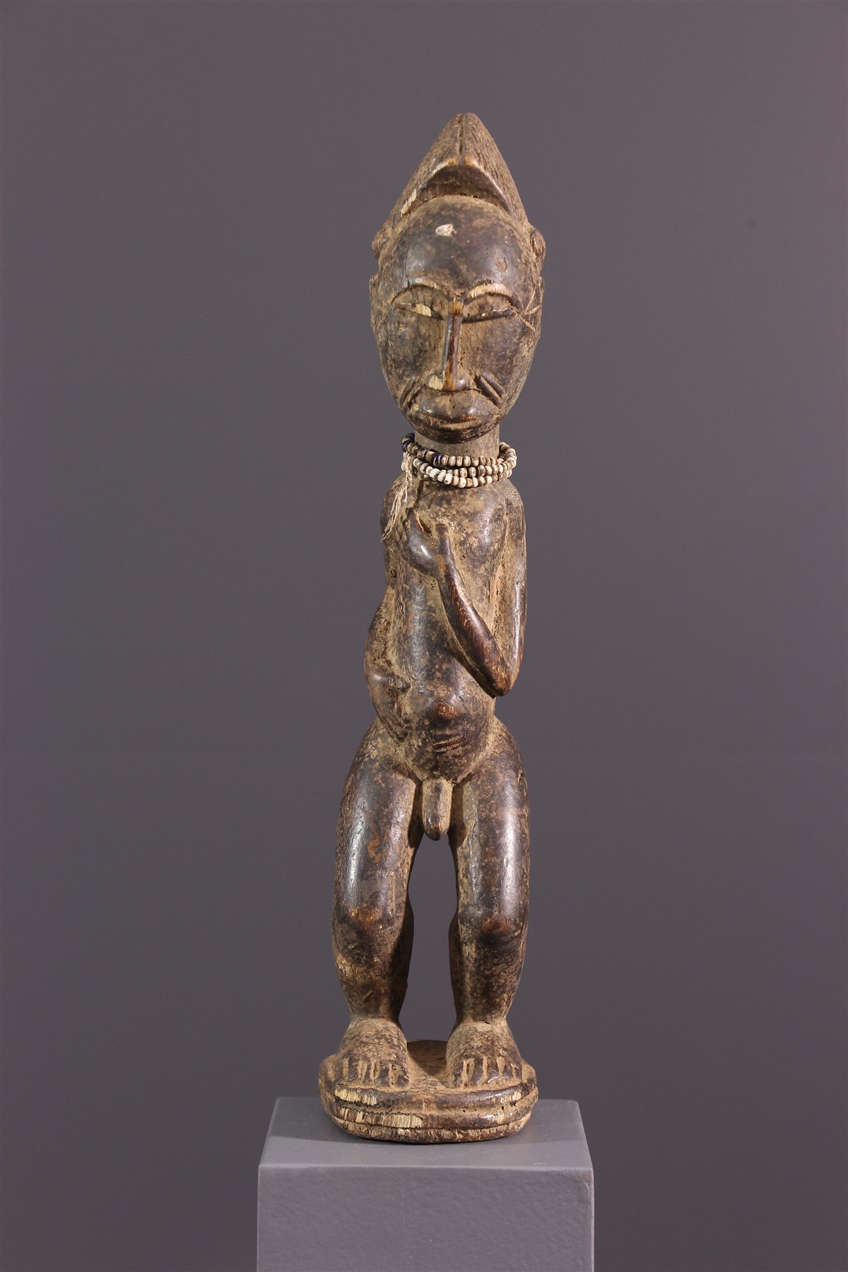 Statuette Blolo bian Baoulé (11683) - Statues africaines Baoule