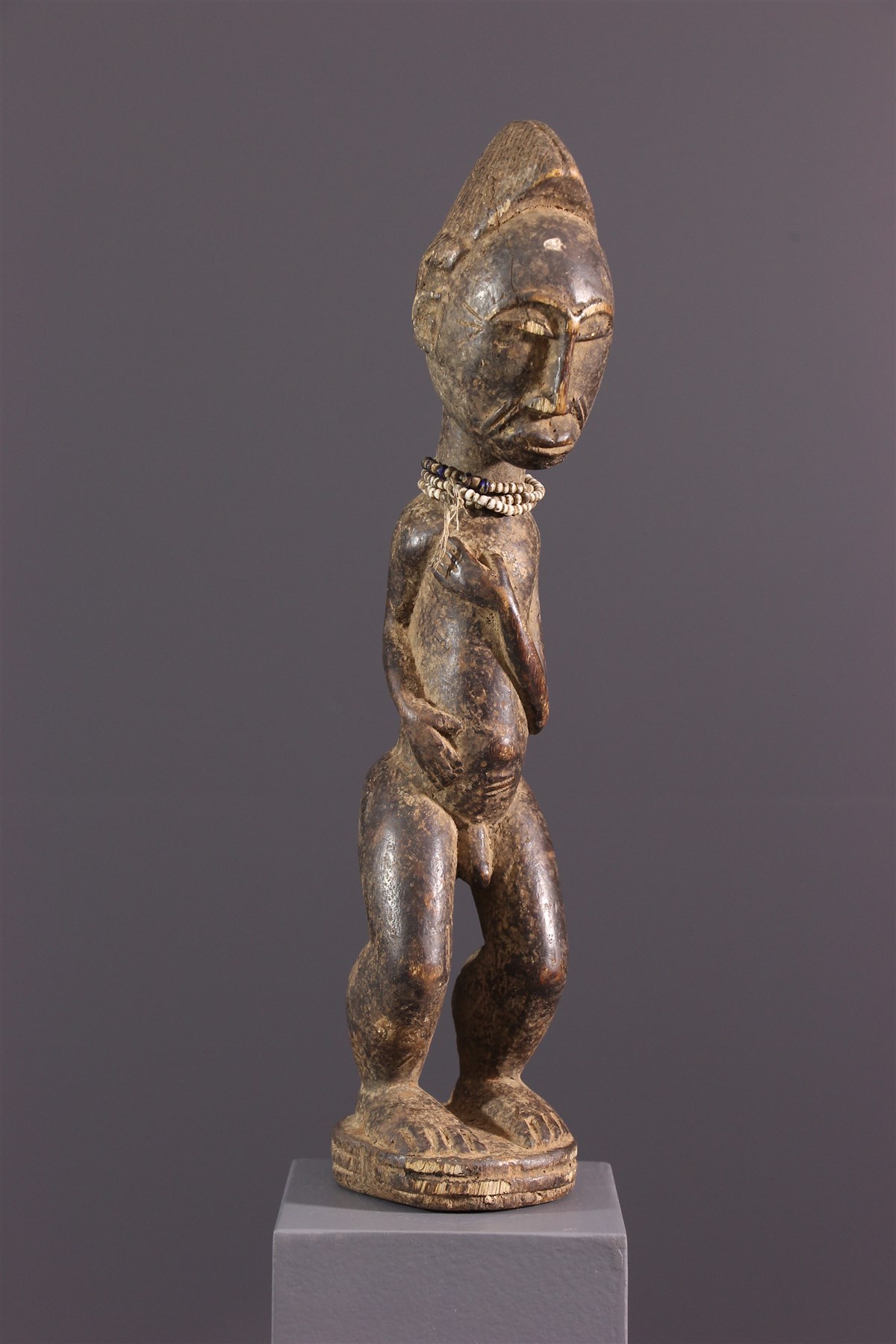 Statuette Blolo bian Baoulé (11683) - Statues africaines Baoule