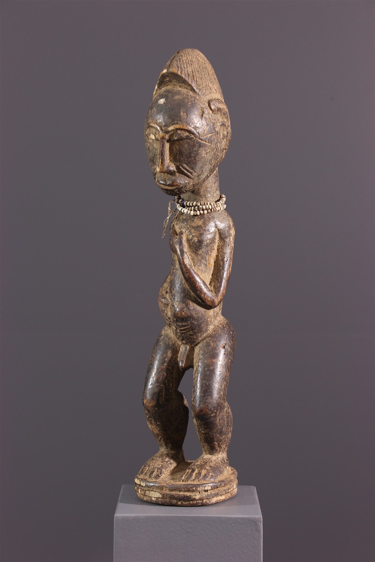 Statuette Blolo bian Baoulé (11683) - Statues africaines Baoule