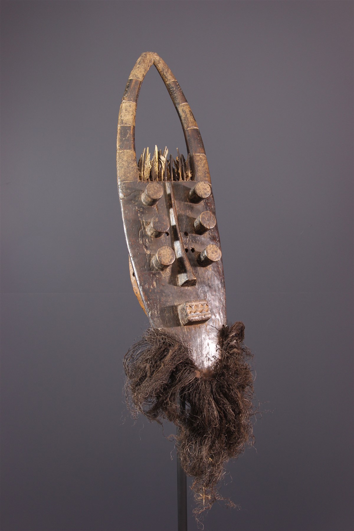 Masque Grebo (11701) - Masque africain Grebo - Art africain