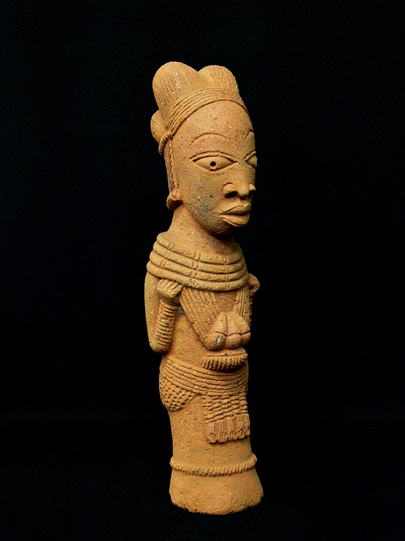Nok figure (1178) - African statues : tribal fetish, maternity