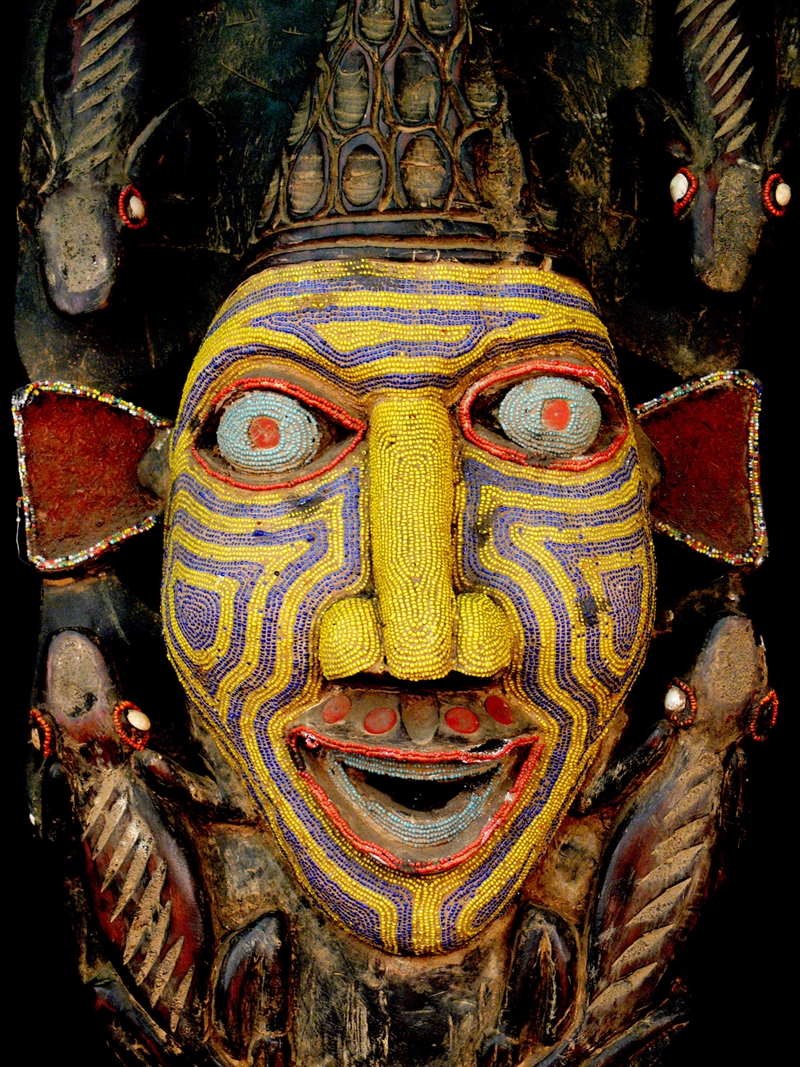 Bamun mask (1180) - African mask, tribal art, primitive art Bamun