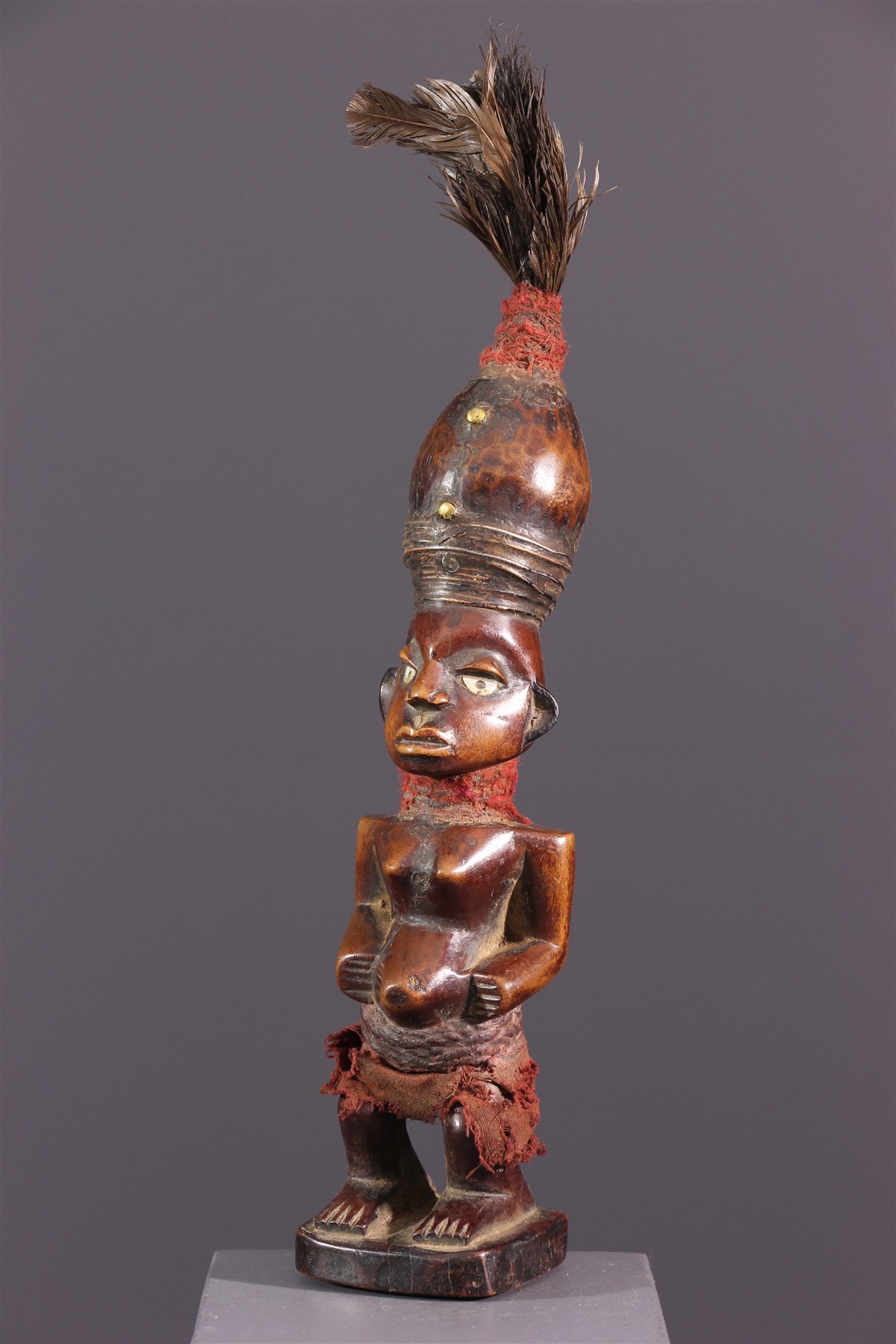 Statuette Nkisi Kongo (11819) - Statues africaines Kongo - Art africain