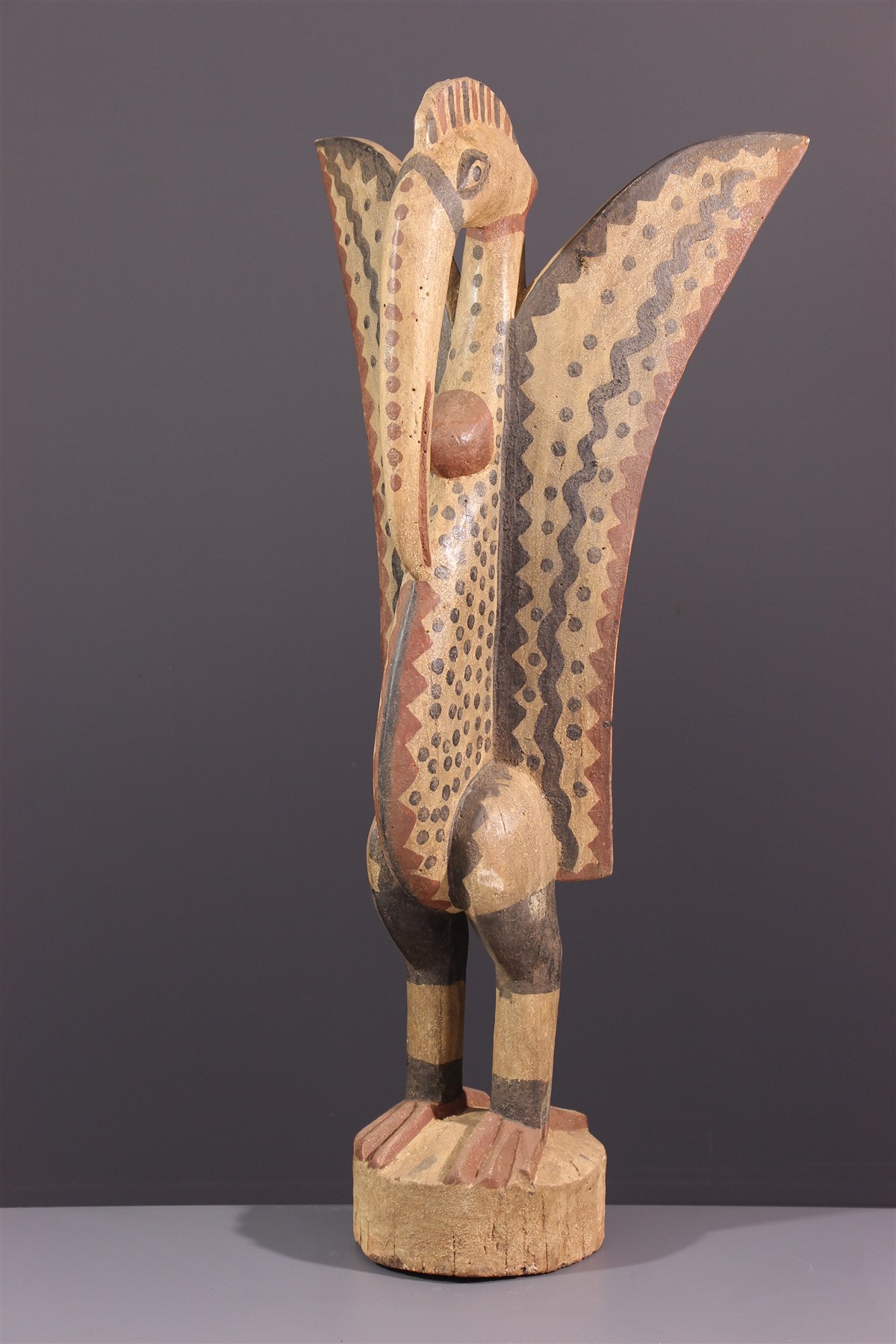 Statue Setien Calao Senoufo (11836) - Statues africaines Senoufo