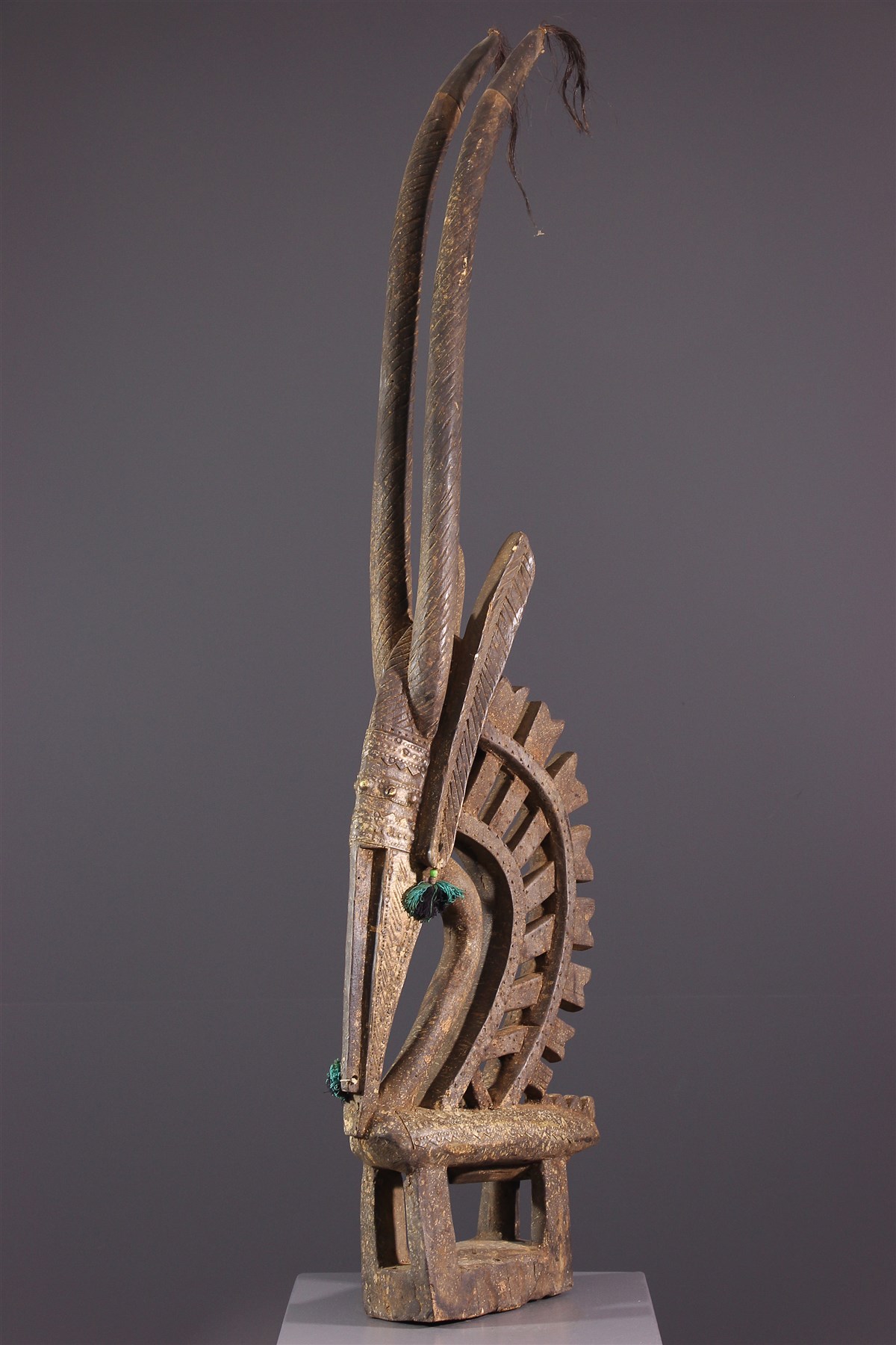 Masque cimier Ci Wara Bamana (11866) - Masque africain Bambara