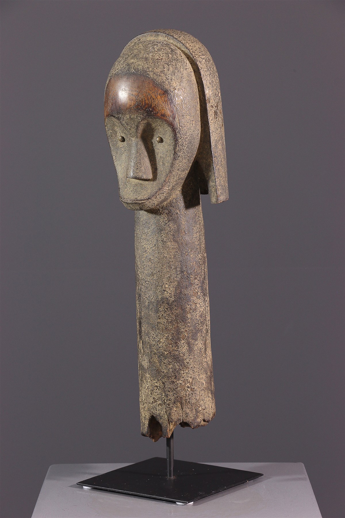 Tête de reliquaire Fang Byeri (11882) - Statues africaines Fang