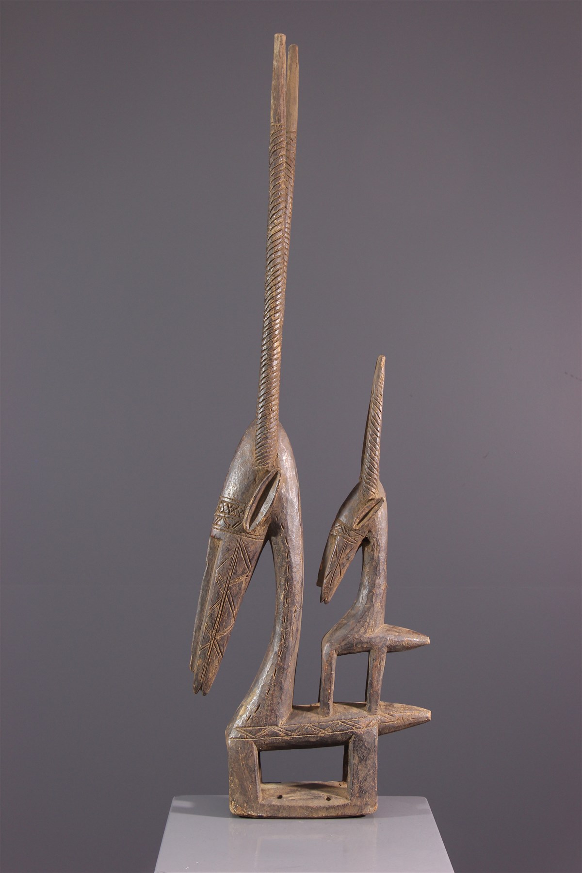 Cimier Ci Wara Bamana (11924) - Masque africain Bamana - Art africain