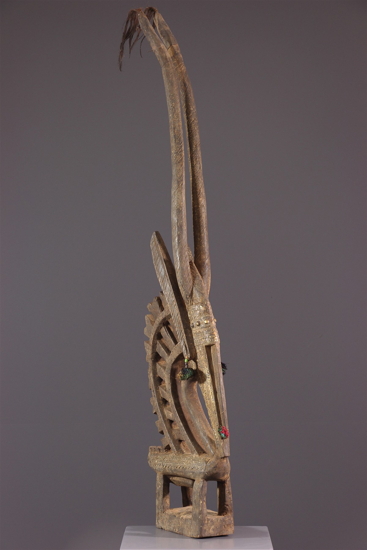 Masque cimier Tyiwara, Ci Wara, Bamana (11991) - Masque africain