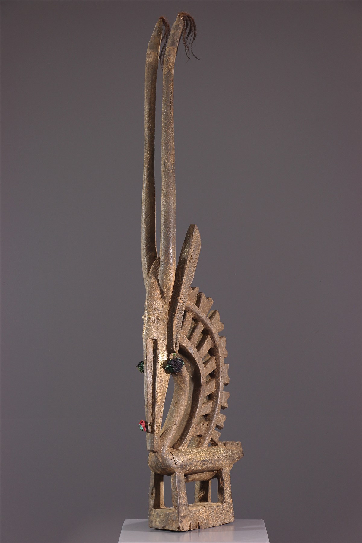 Masque cimier Tyiwara, Ci Wara, Bamana (11991) - Masque africain