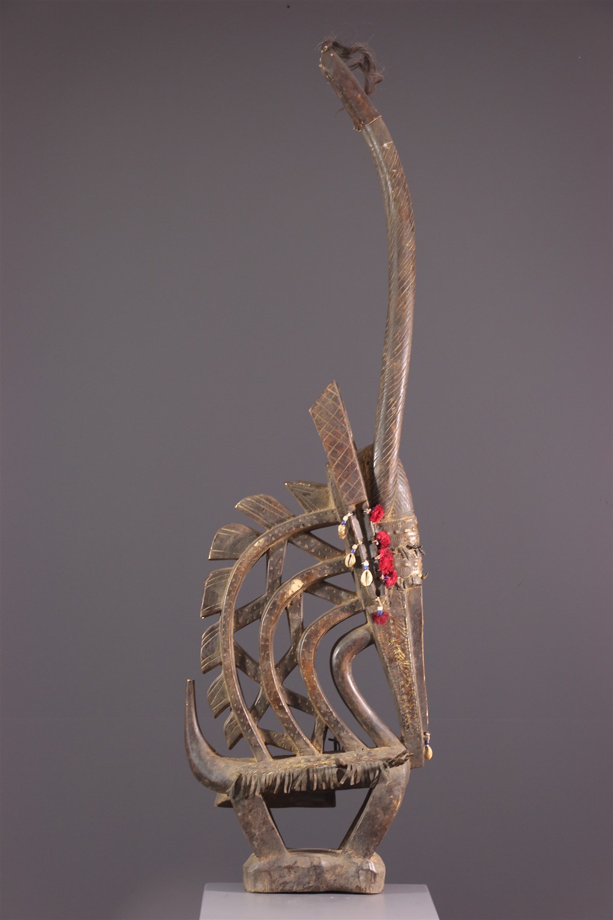 Masque cimier Ci Wara kun Bamana (12011) - Masque africain Bamana