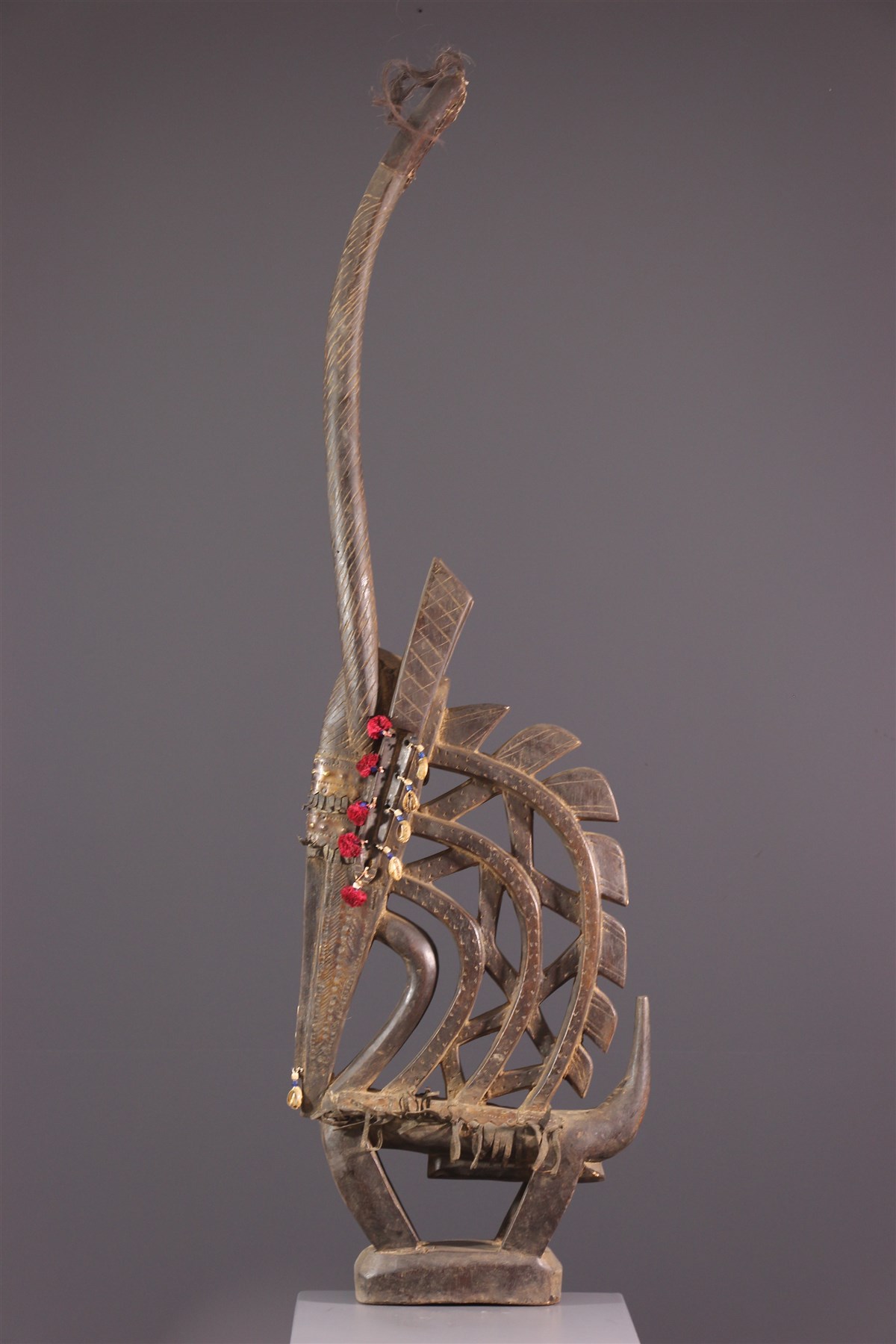 Masque cimier Ci Wara kun Bamana (12011) - Masque africain Bamana