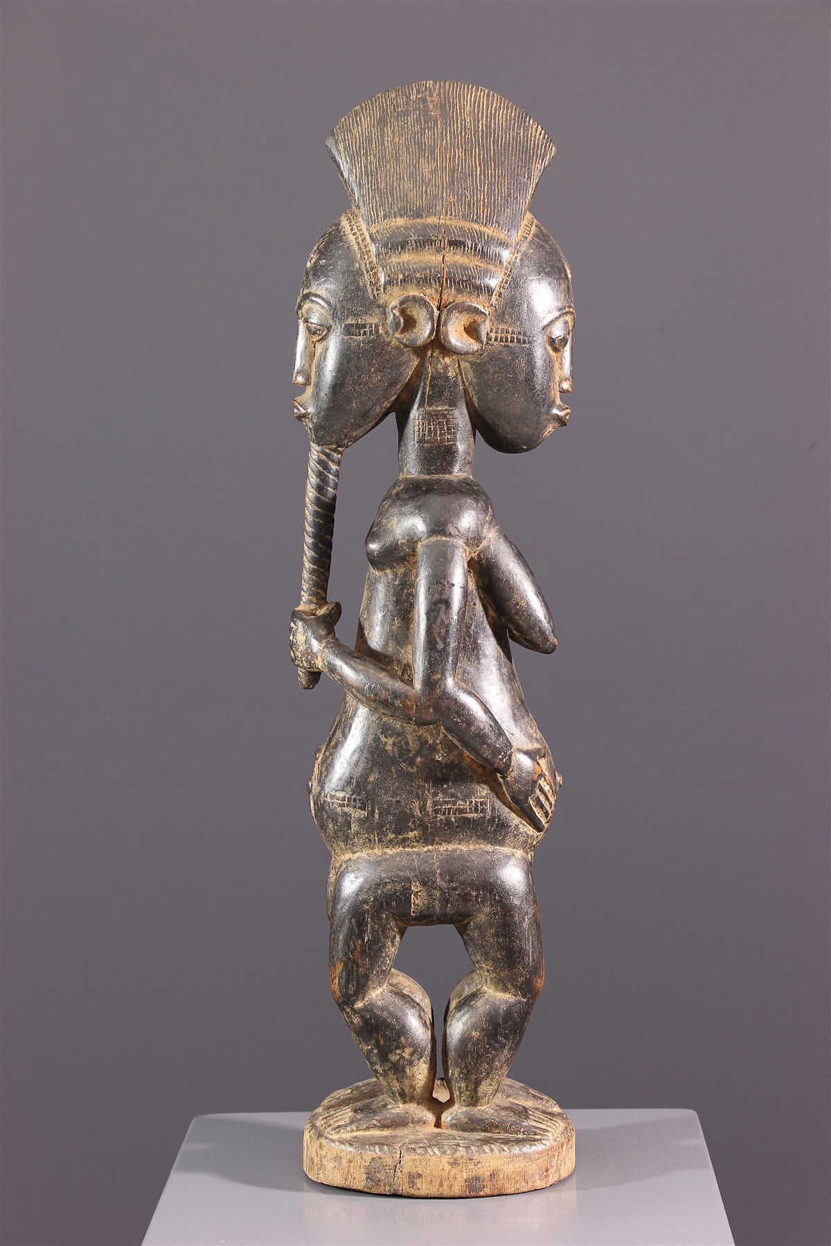 Statue Baoule (12035) - Statues africaines Baoule - Art africain