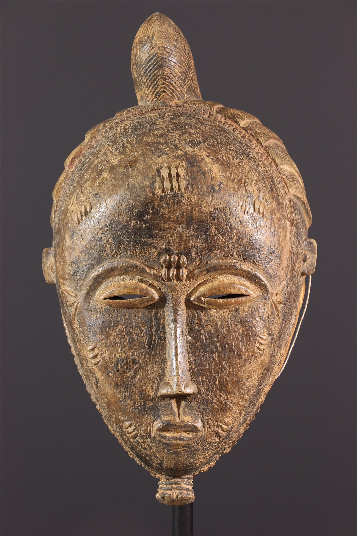Masque Baoulé Kpan (12088) - Masque africain Baoule - Art africain