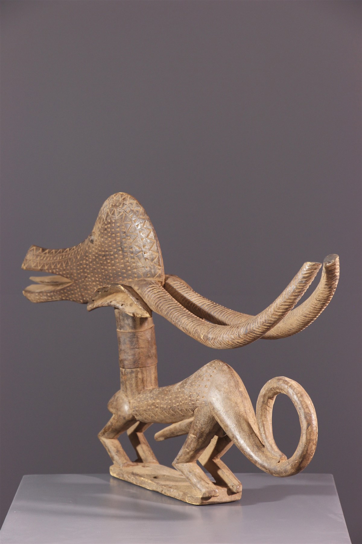 Cimier horizontal Ci Wara Bamana (12104) - Masque africain Bamana