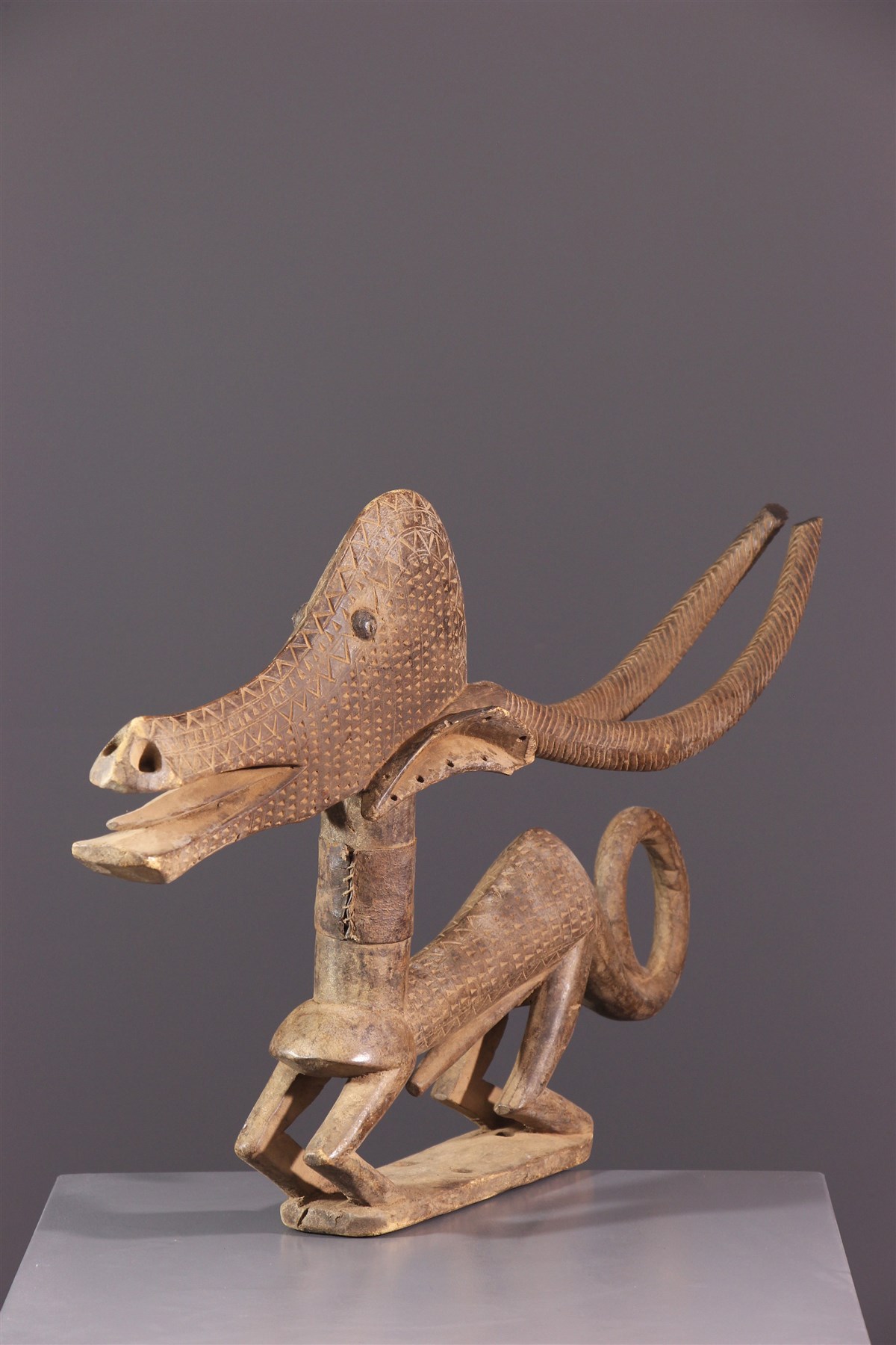 Cimier horizontal Ci Wara Bamana (12104) - Masque africain Bamana