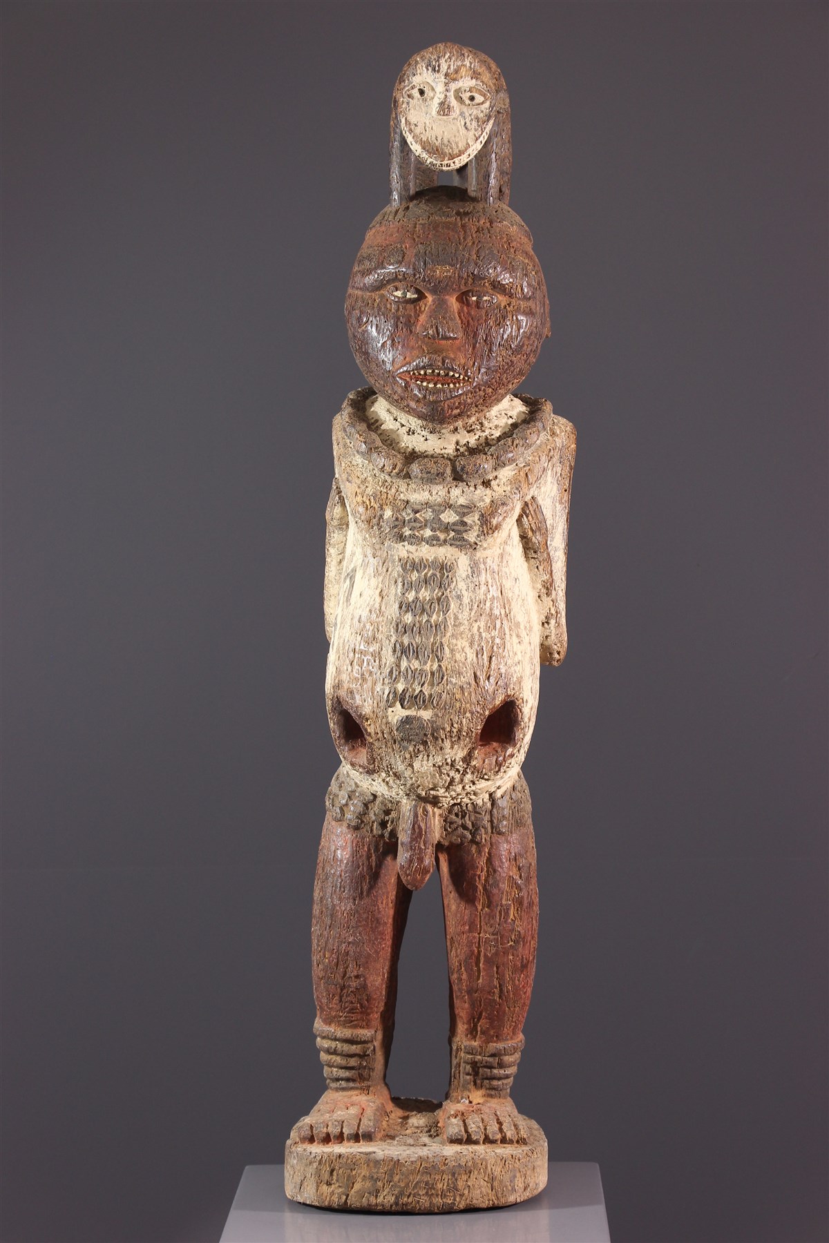 Figure totémique Kuyu (12193) - Statues africaines Kouyou - Art africain