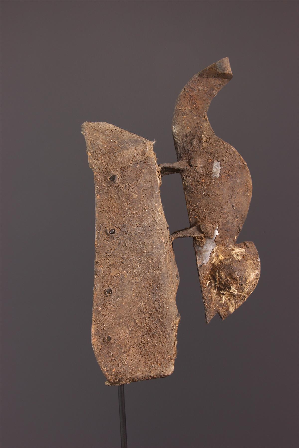 Masque Lobi (12557) - Masque africain Lobi - Art africain burkina faso