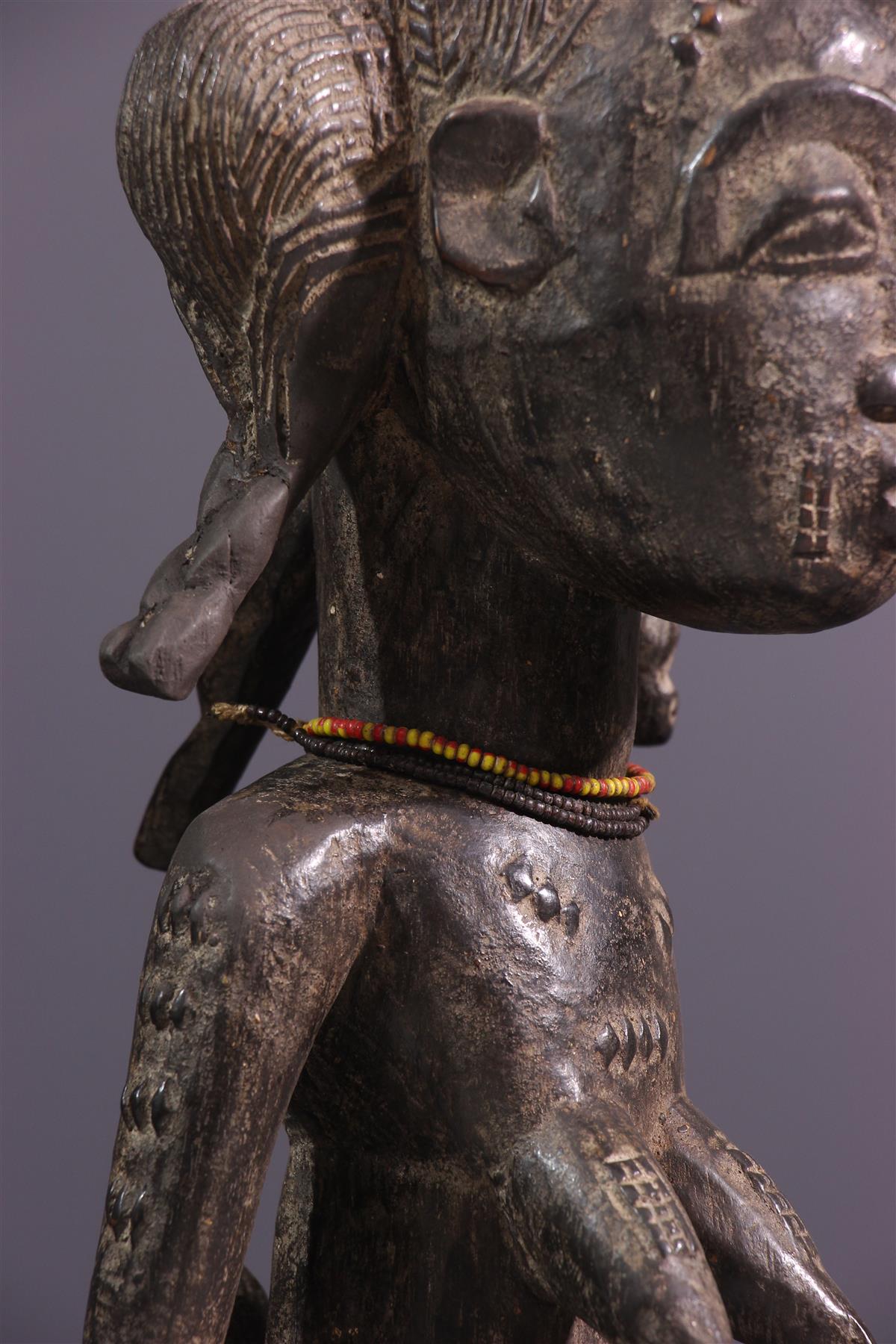 Couple Baoule (12562) - Statues africaines Baoule - Art africain
