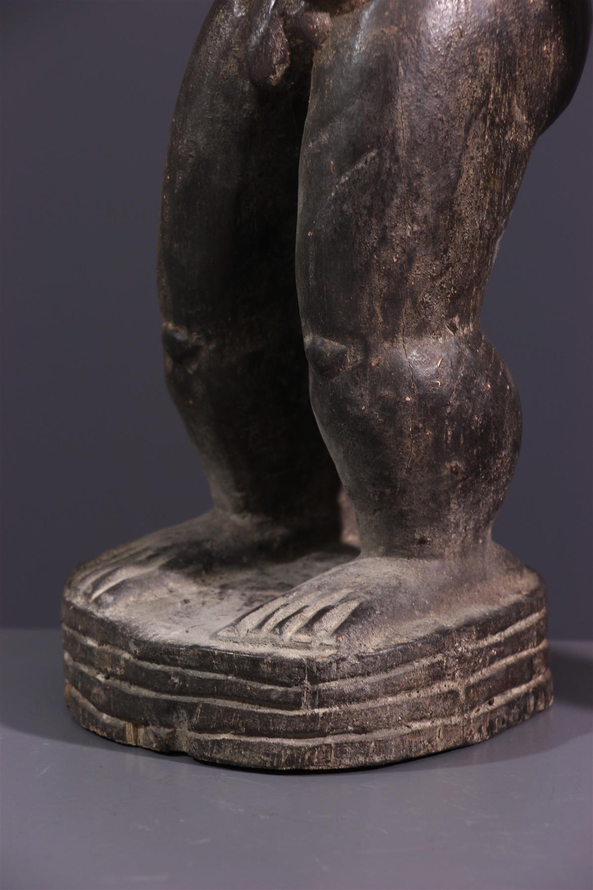 Couple Baoule (12562) - Statues africaines Baoule - Art africain