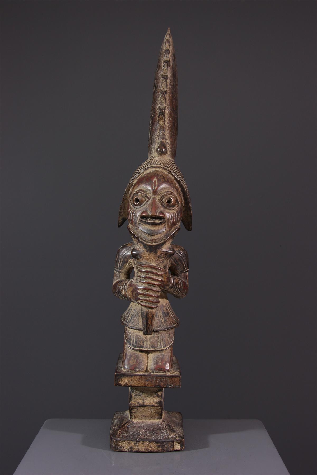 Statue Yoruba (12610) - Statues africaines Yoruba - Art africain