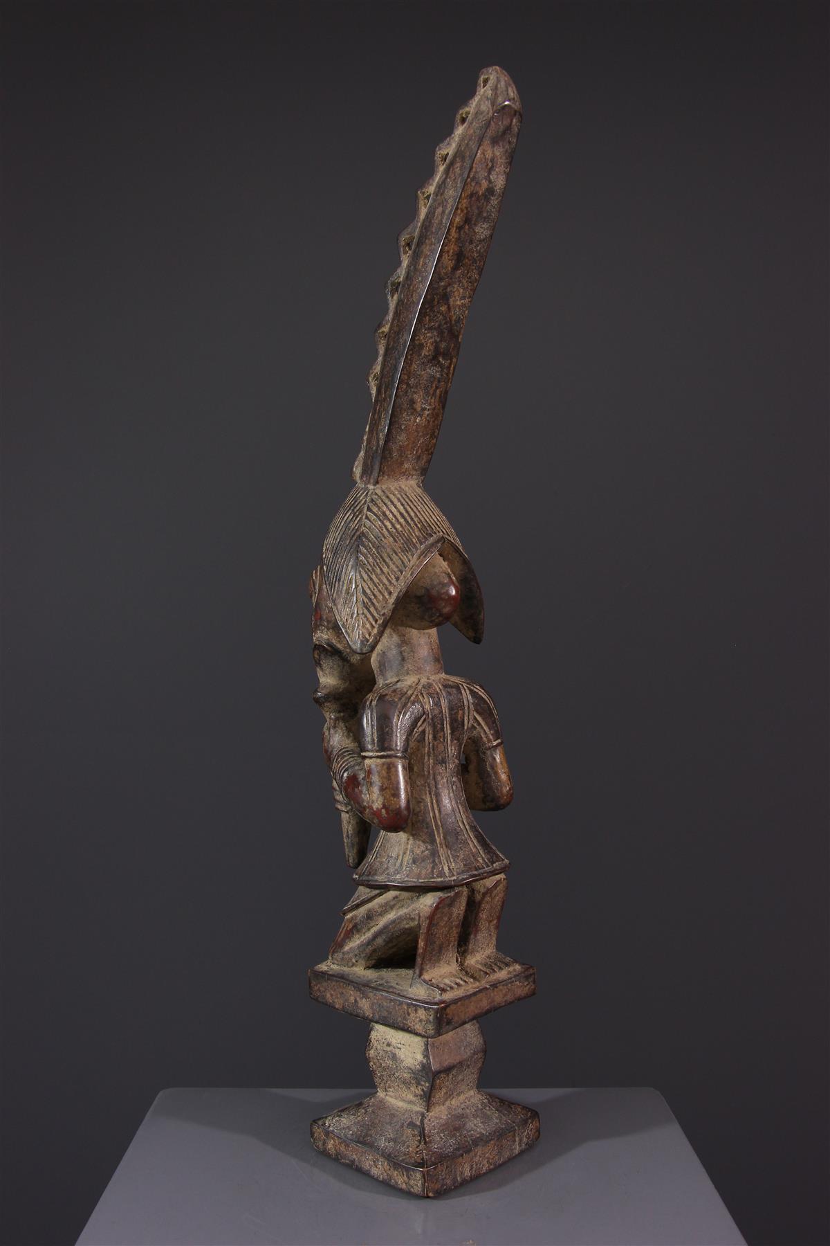 Statue Yoruba (12610) - Statues africaines Yoruba - Art africain