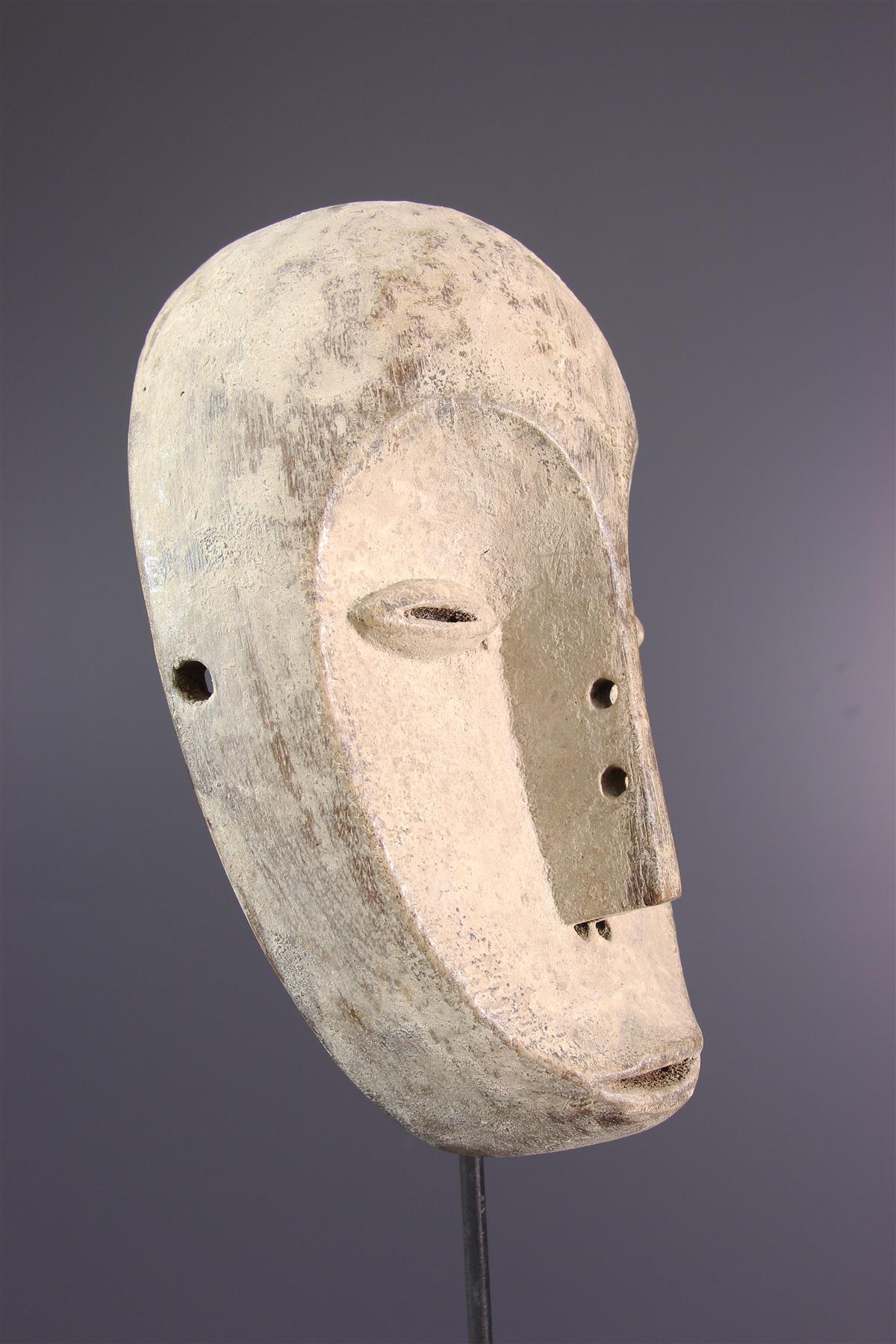 Masque Lega (12780) - Masque africain Lega - Art africain gabon