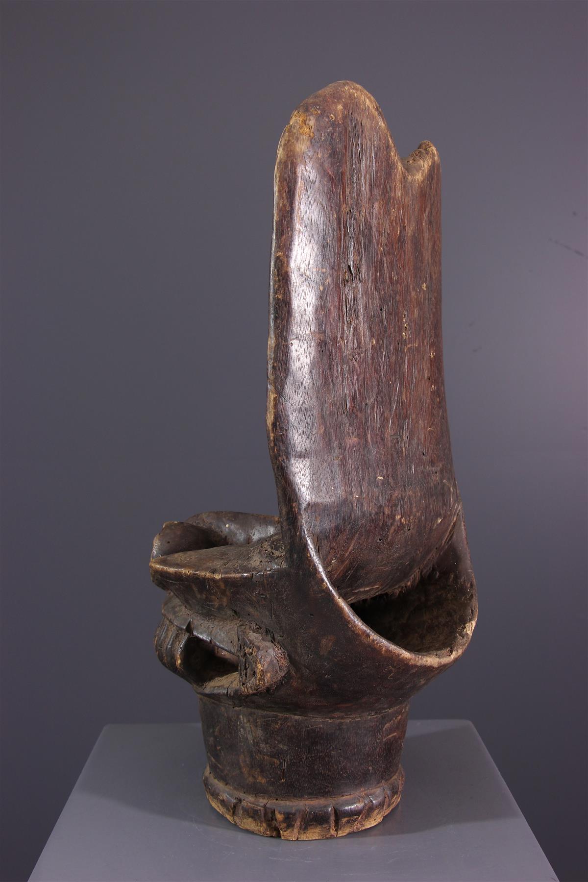 Masque Batcham (12942) - Masque africain Bamileke - Art africain
