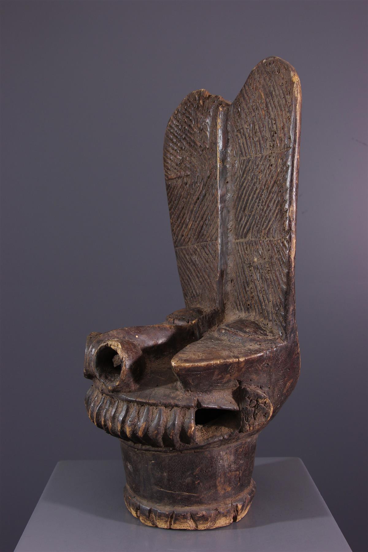 Masque Batcham (12942) - Masque africain Bamileke - Art africain