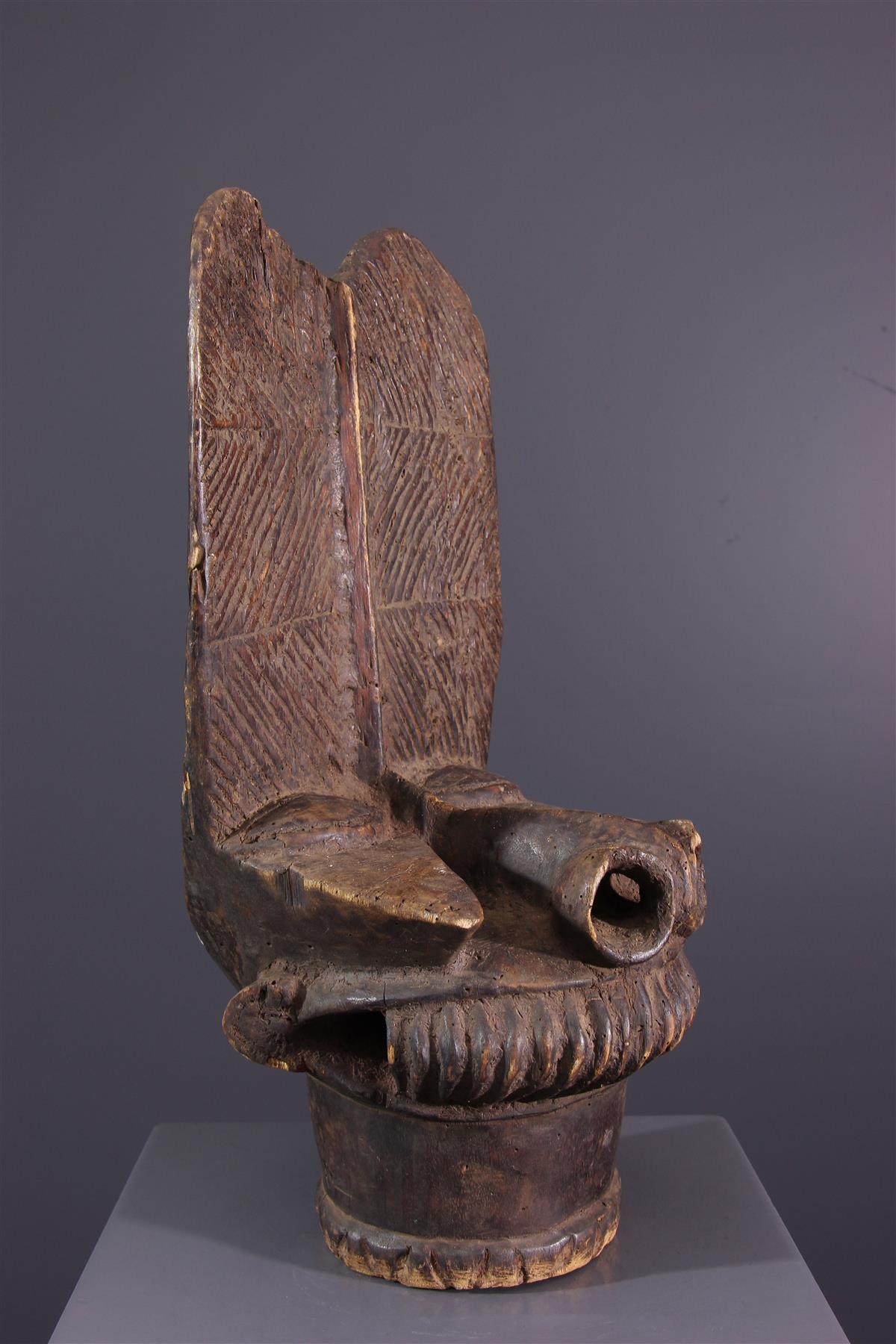 Masque Batcham (12942) - Masque africain Bamileke - Art africain