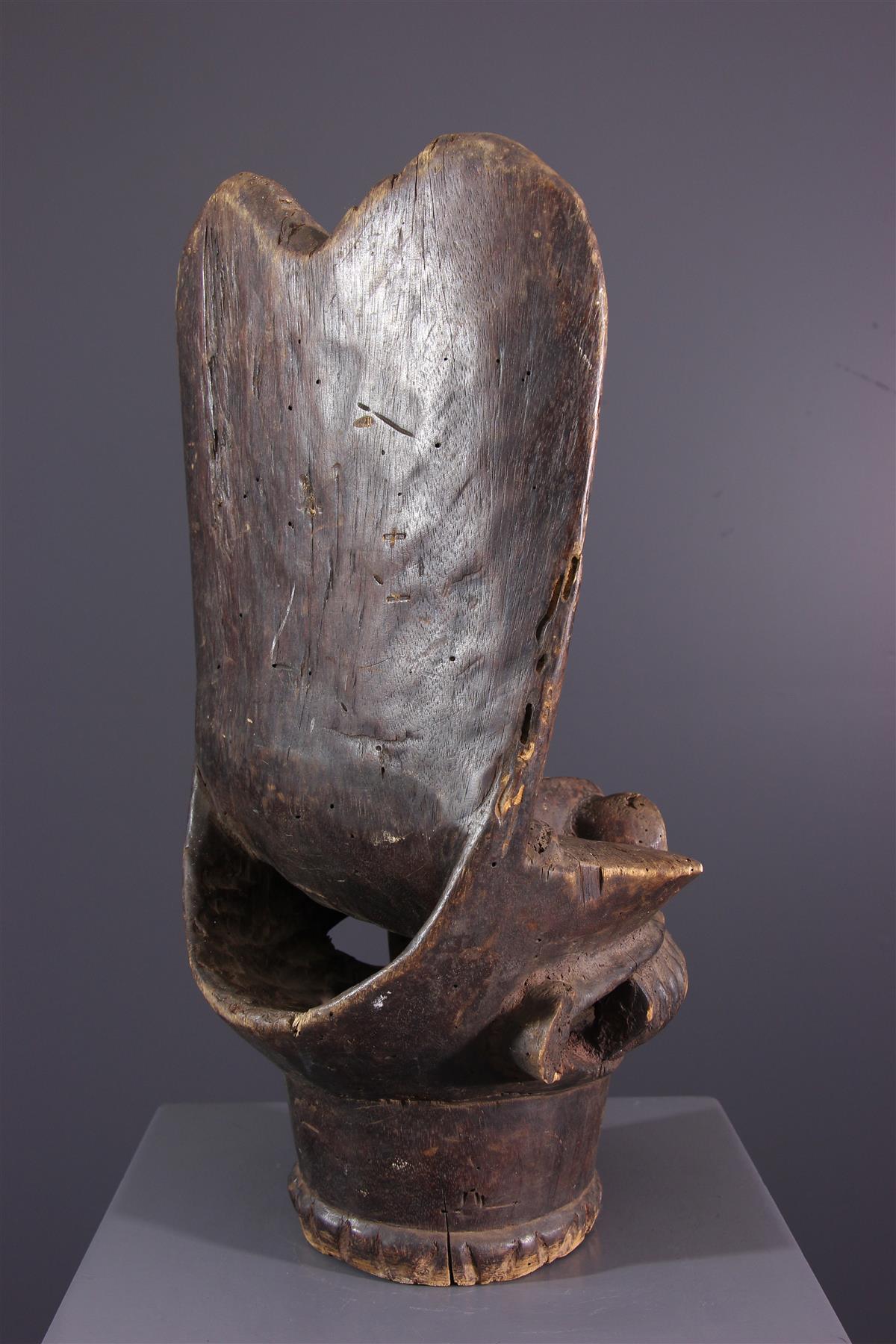 Masque Batcham (12942) - Masque africain Bamileke - Art africain